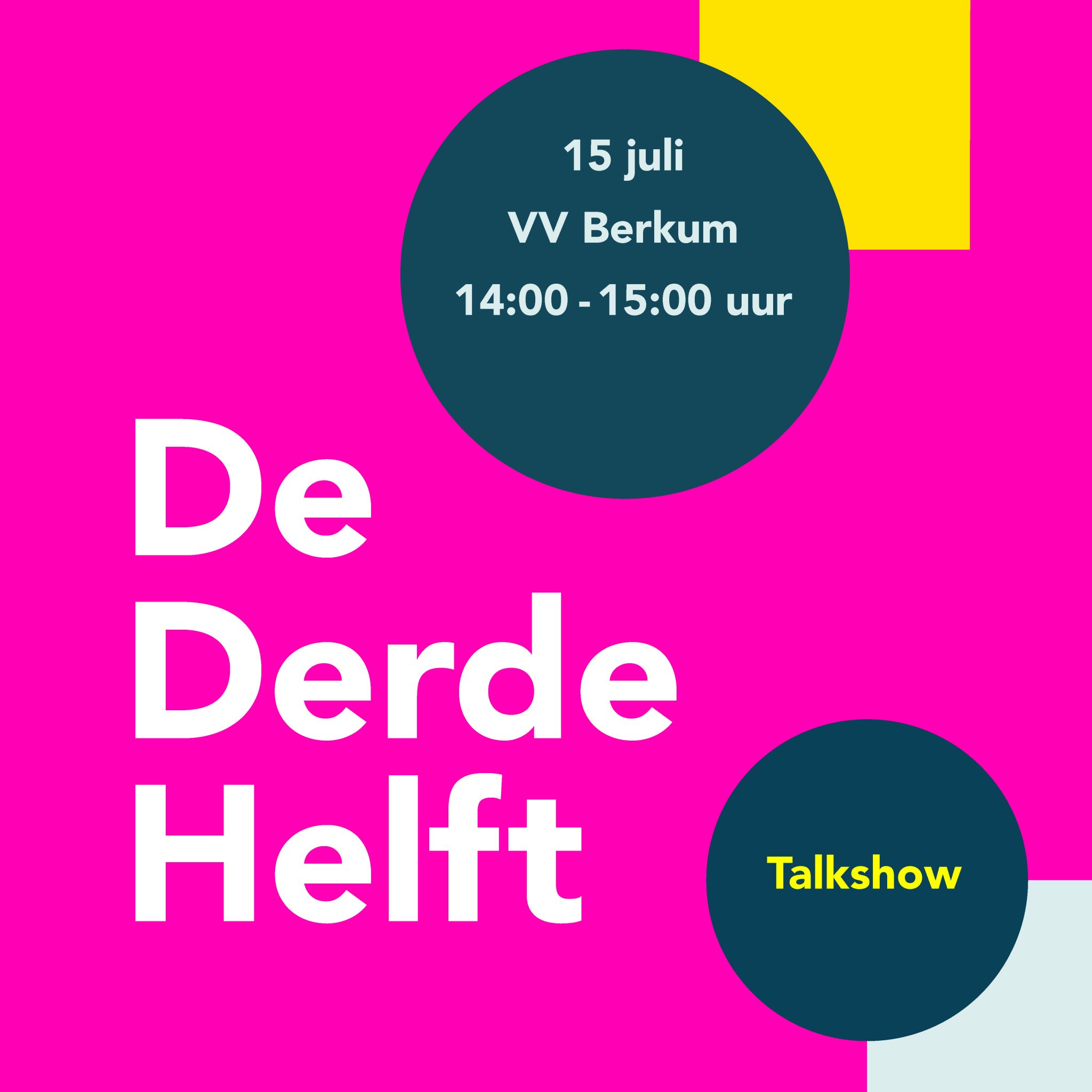 Talkshow De Derde Helft | VV Berkum